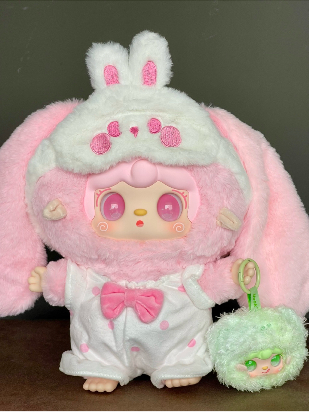 Jual Yooki Plush Vinyl Blind Box 400% Cute Pet Dream Bunny Pink ...