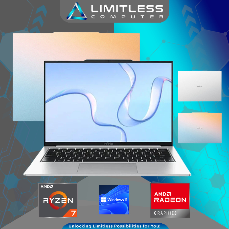 Jual Infinix XBOOK B14 AMD Ryzen 7 7735HS 16GB 512GB 14" WUXGA IPS ...