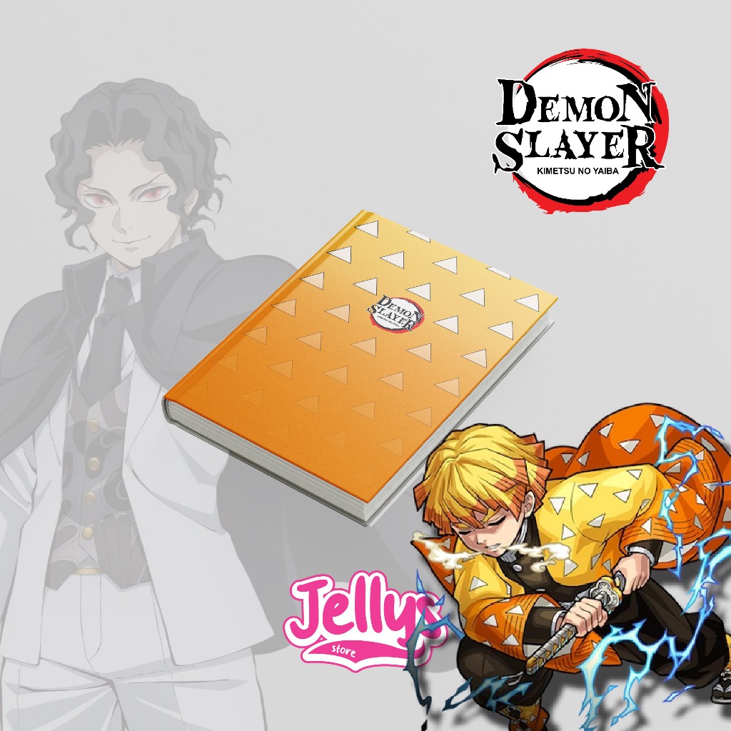 Jual NOTEBOOK HARDCOVER DEMON SLAYER (Zenitsu Agatsuma) | Shopee Indonesia