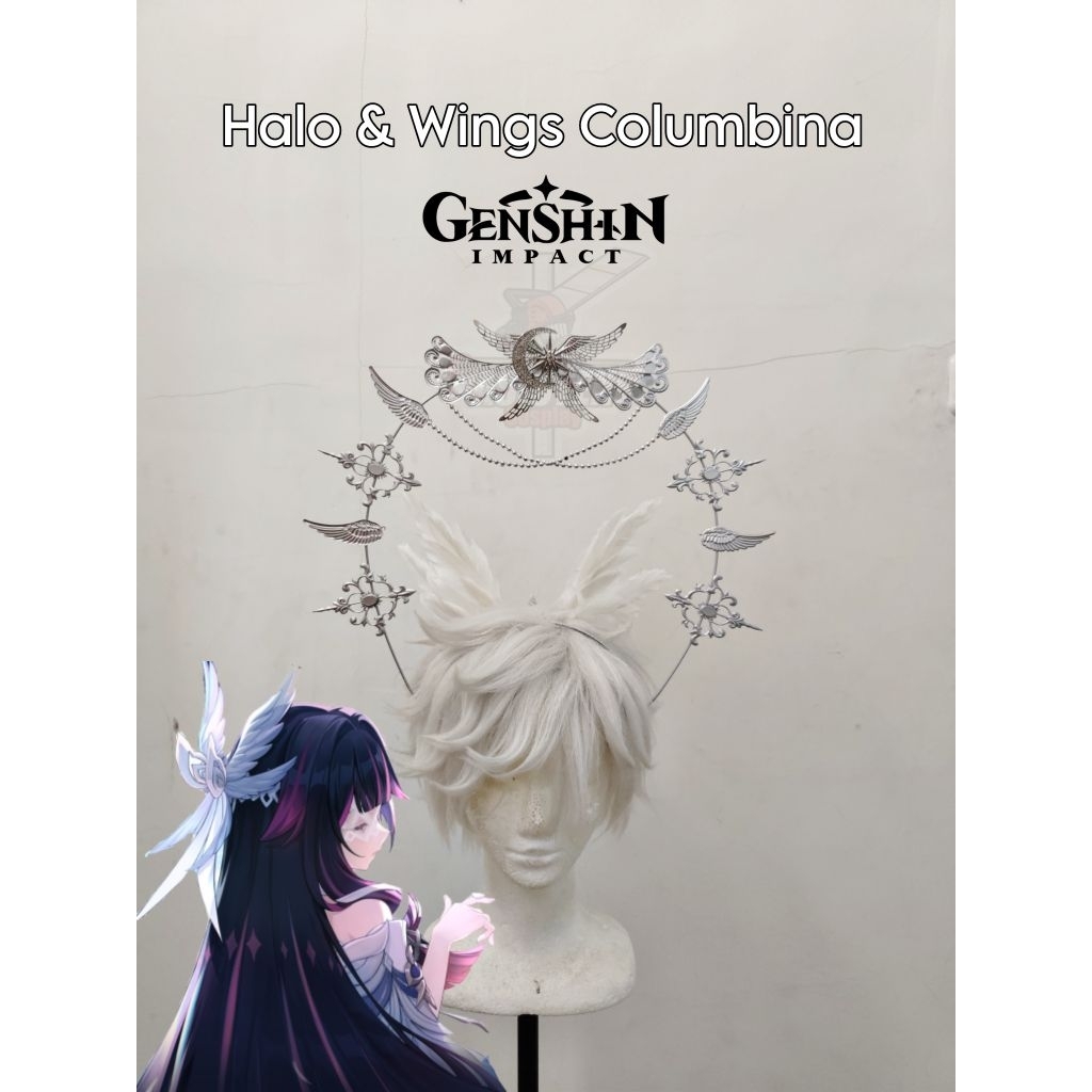 Jual Halo & Wings Columbina 3D / Metal | Shopee Indonesia