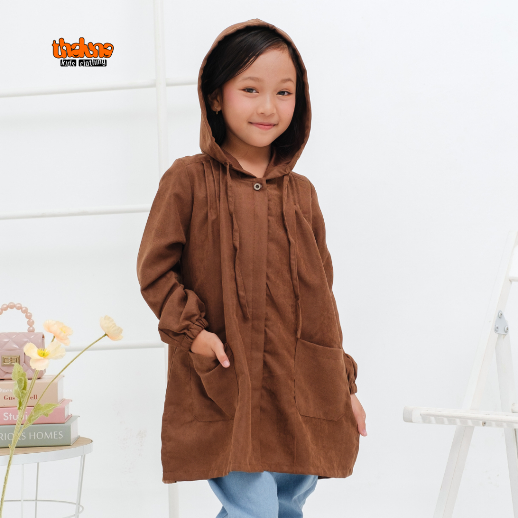 Jual Thaluna Kids Tunik Hoodie Leica - Atasan Tunik Anak Perempuan Baby ...