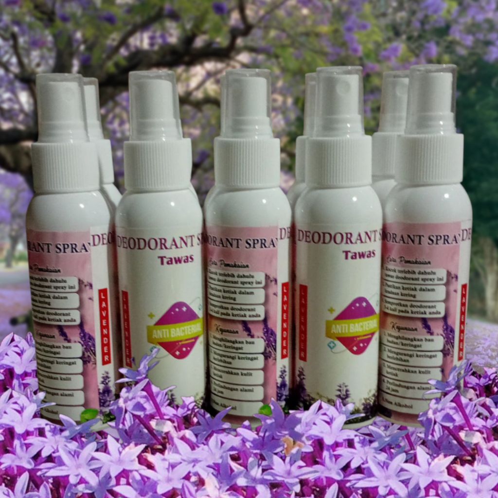 Jual 3 Botol Deodorant Spray 100 Ml Aroma Lavender | Shopee Indonesia
