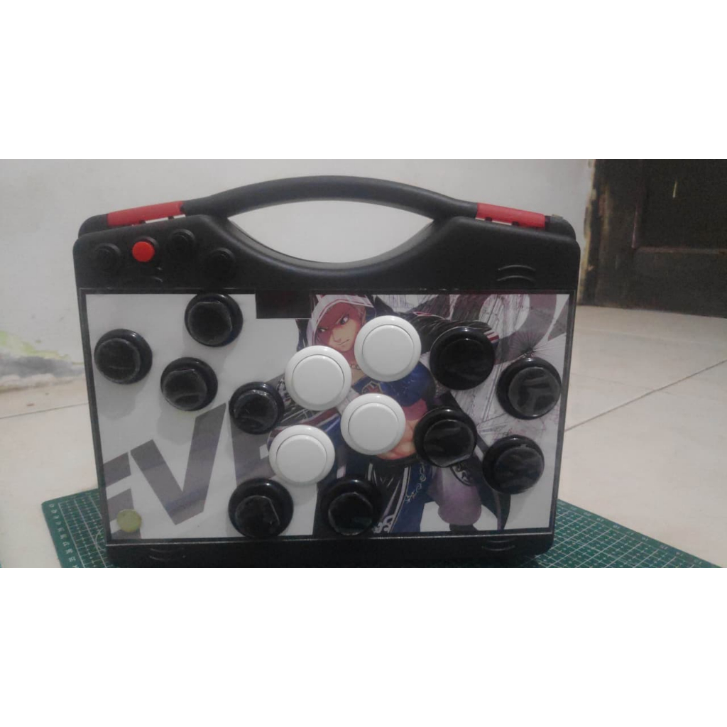 Jual CUSTOM Arcade Stick Controller 4 sanwa button PS5/PS4/PC/XBOX ...