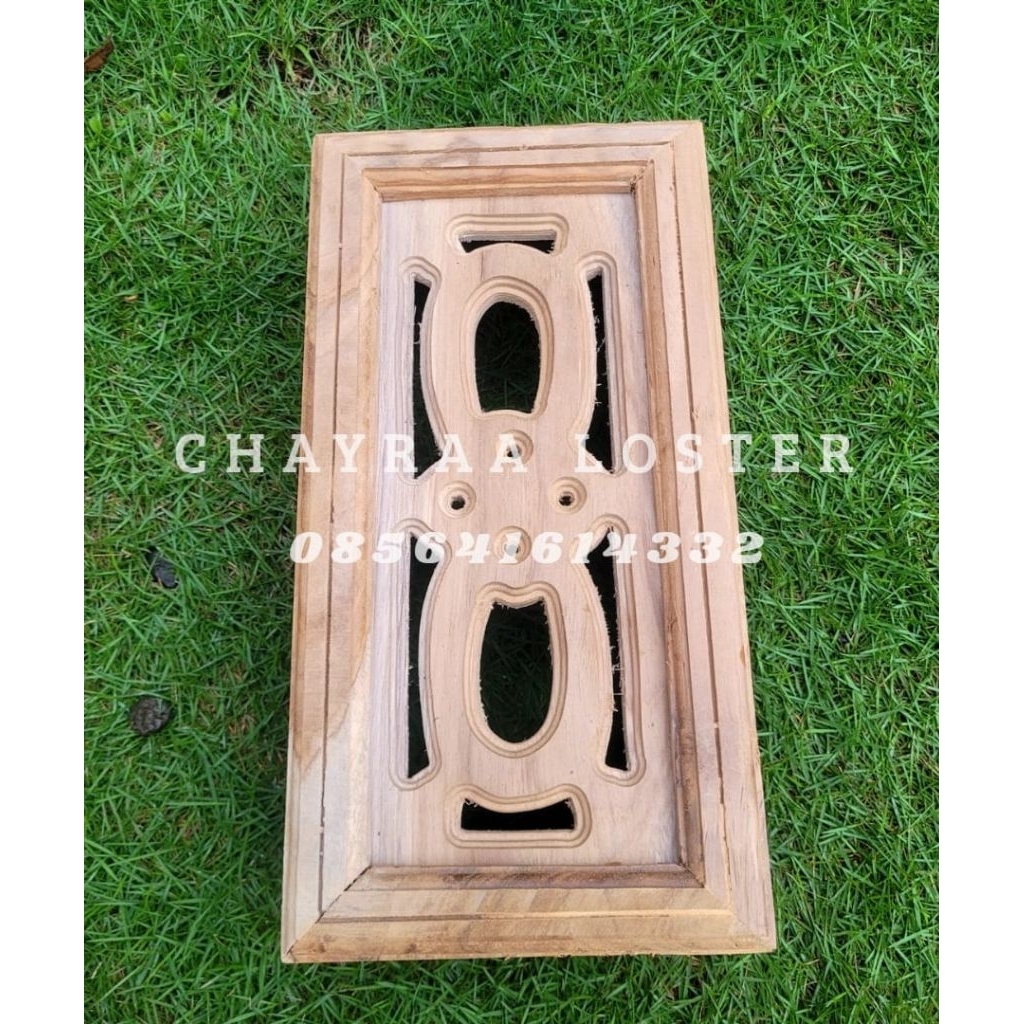 Jual Loster Kayu Jati motif minimalis, Loster Jepara | Shopee Indonesia
