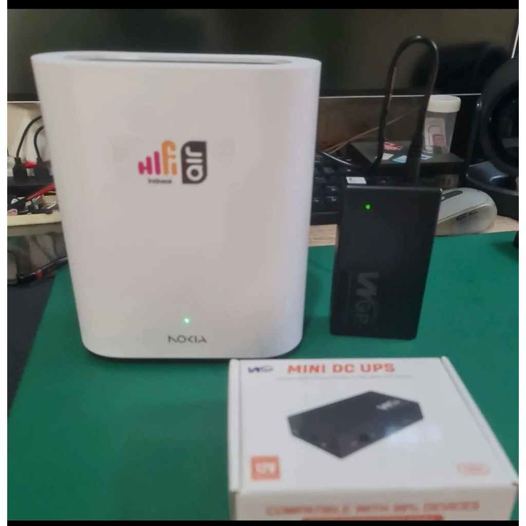 Jual Portable Battery Backup Mini UPS 12V/2A 2000mAh Modem Home Router ...
