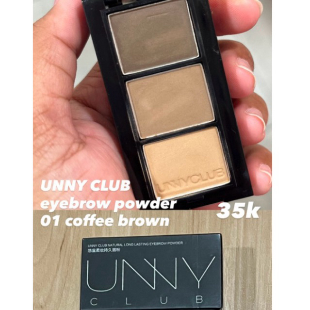 Jual UNNY CLUB EYEBROW POWDER 01 COFFEE BROWN | Shopee Indonesia