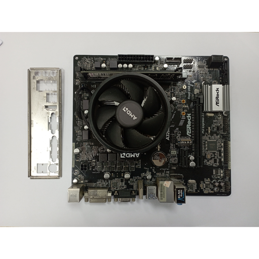 Jual AMD Ryzen 3 2200g 3.7ghz + Mobo ASRock A320M-HDV + RAM V-GEN 4GB ...