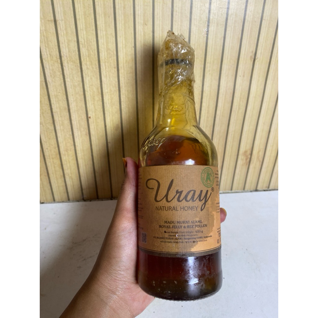 Jual Uray Natural Honey Madu Murni 450gram Exp2028 | Shopee Indonesia
