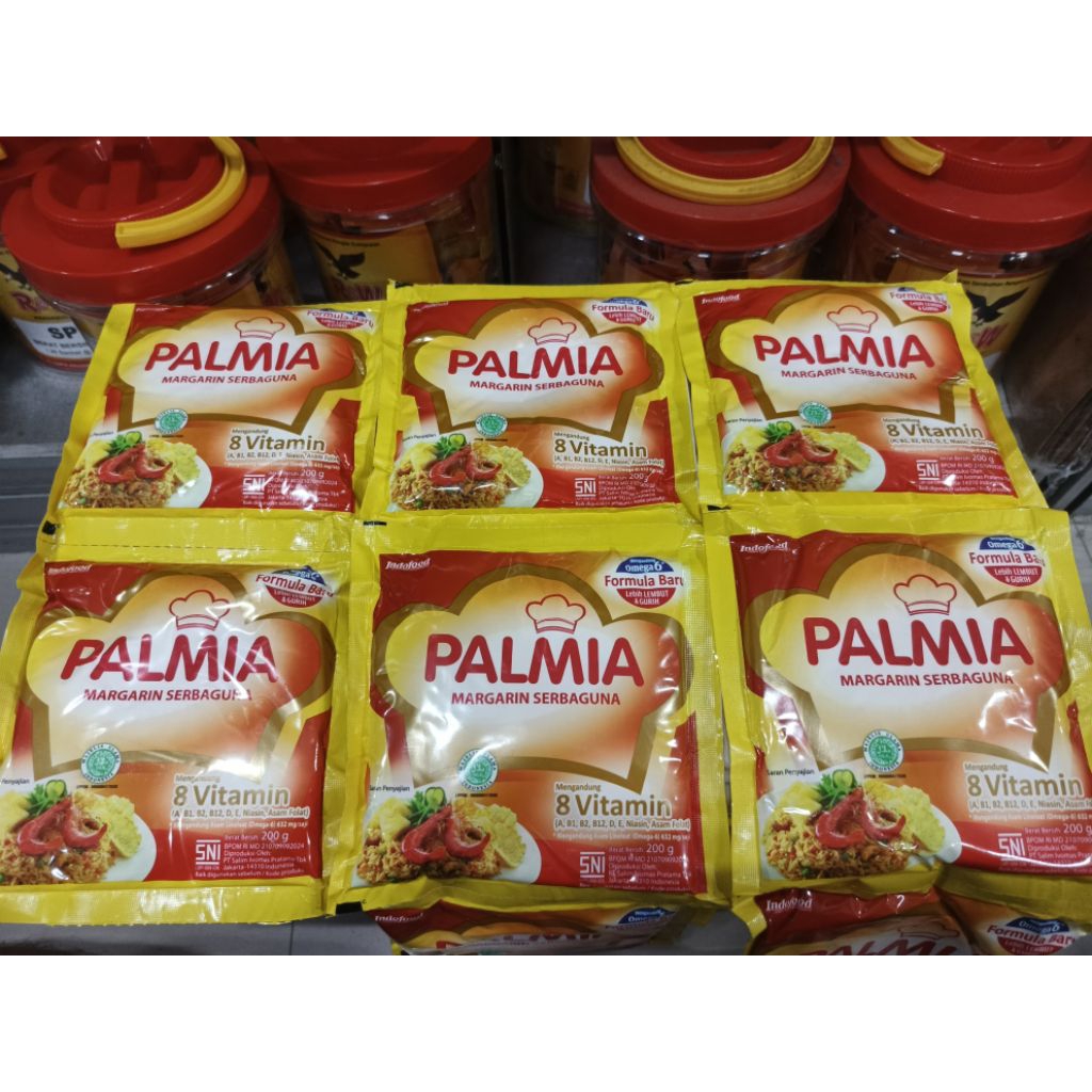 Jual (4pcs) Palmia Margarin Serbaguna kemasan 200g | Shopee Indonesia