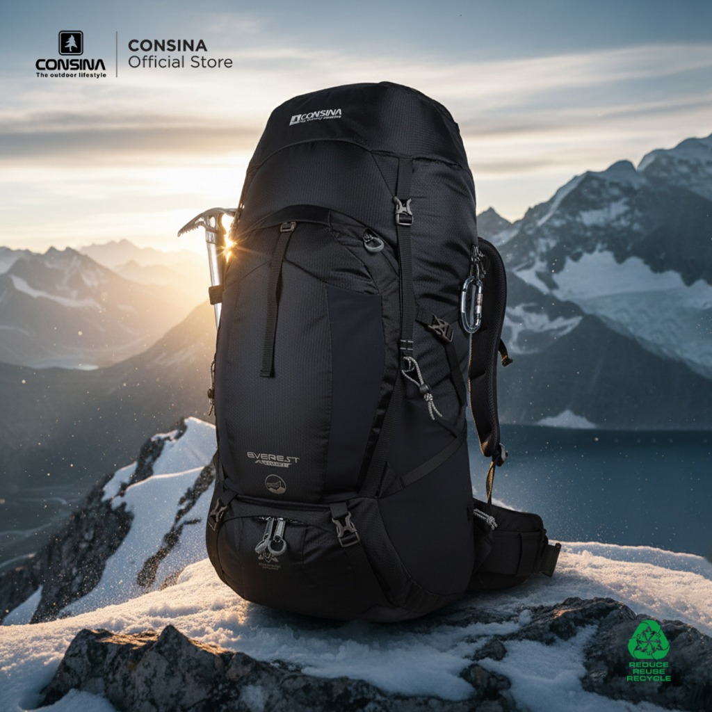 Jual Consina Everest Upgrade 2025 Batch 3 Ransel Keril Backpack Gunung ...