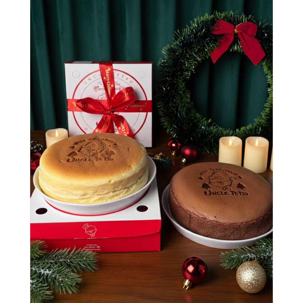 Jual Uncle Tetsu - Christmas Cheesecake | Shopee Indonesia