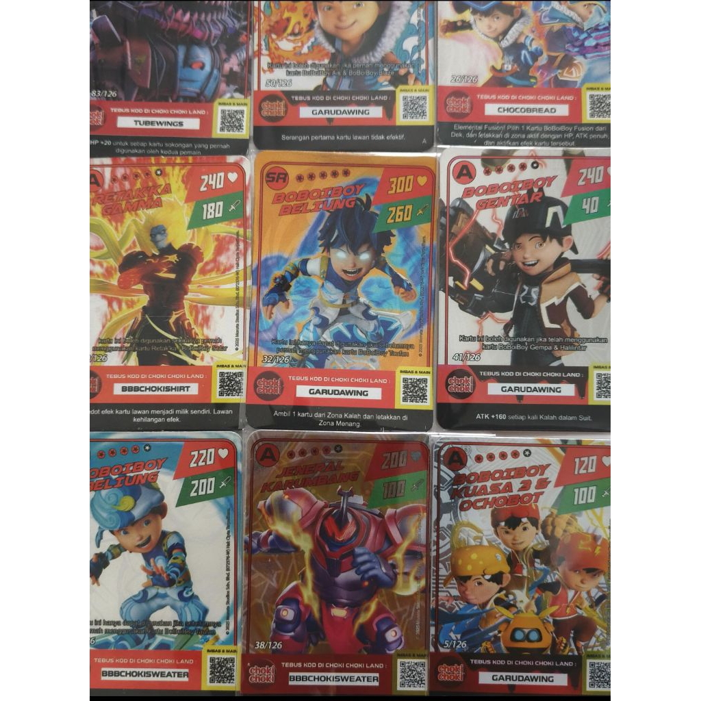 Jual Monsta Galaxy Card Boboiboy Choki Choki 2025 | Shopee Indonesia