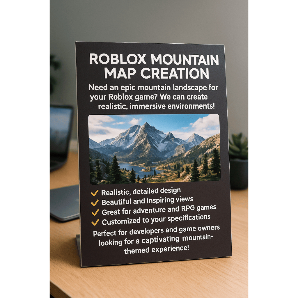 Jual JASA PEMBUATAN MAP GUNUNG ROBLOX | Shopee Indonesia