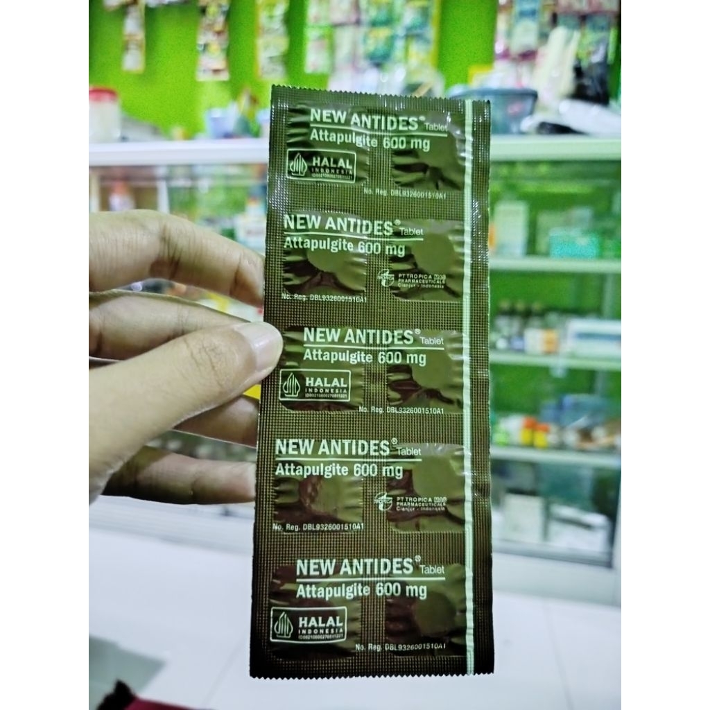Jual NEW ANTIDES® TABLET (Obat untuk mengatasi diare atau sakit perut ...