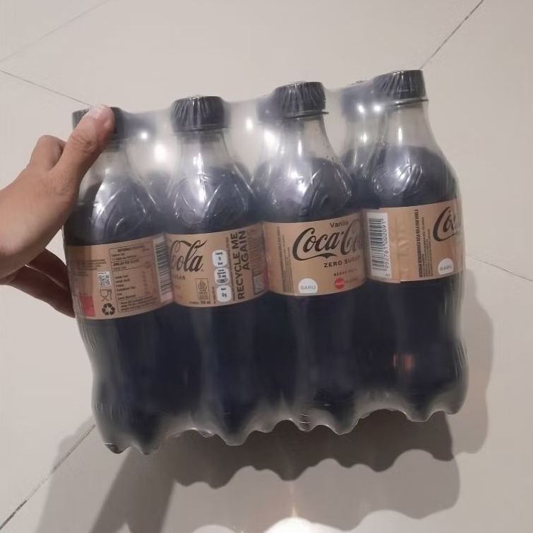 Jual Coca Cola Zero Sugar Per Pack ( isi 12 x 390ml ) rasa Vanila ...