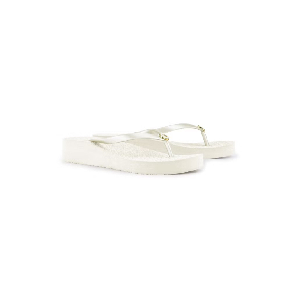Jual Buttonscarves Sendal / Signature Flatform Flip Flop - Marshmallow ...