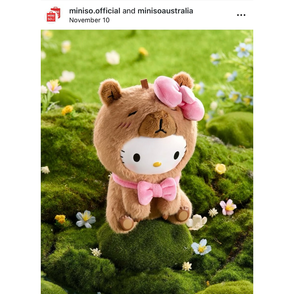 Jual NEW!! Blind box Miniso Sanrio Capybara Hello kitty Hellokitty ...