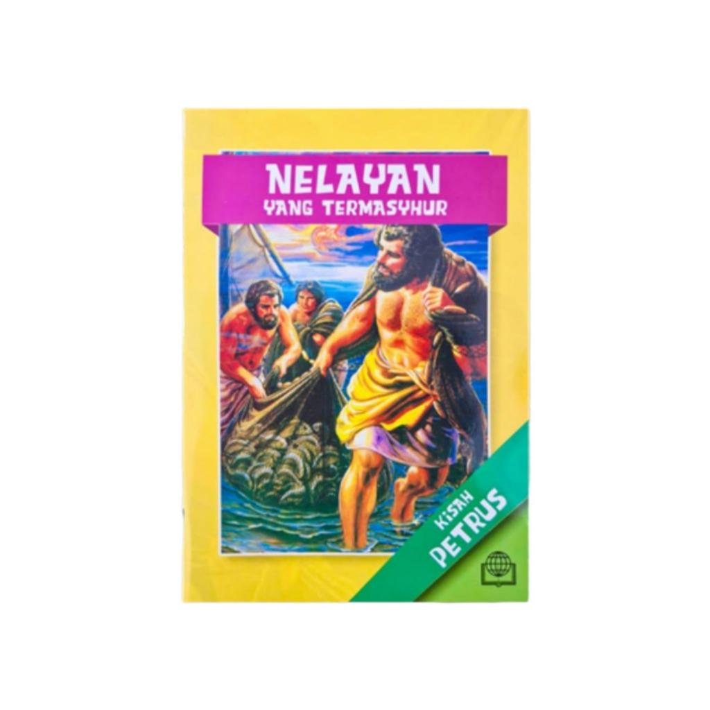 Jual Komik Alkitab Seri Petrus - New Size LAI dengan Gambar Berwarna ...