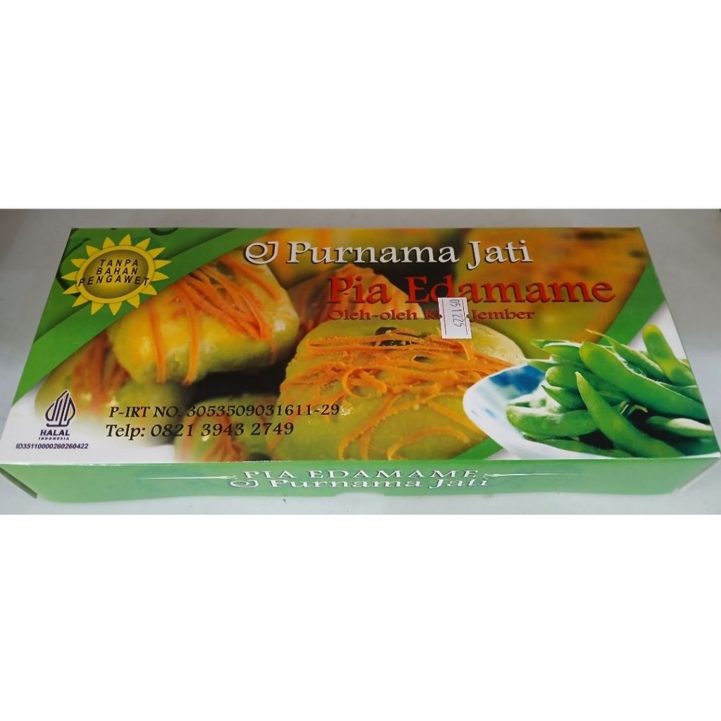 Jual Pia Edamame Jember Purnama Jati isi 10pcs | Shopee Indonesia