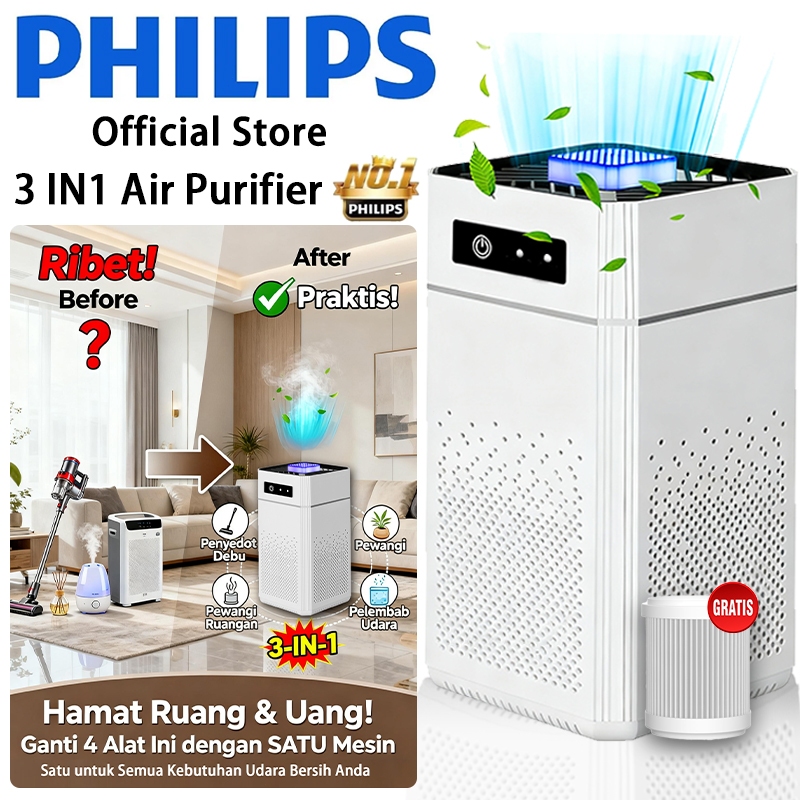 Jual PHILIPS 3 IN 1 Air Purifier Penyaring Udara Humidifier ...