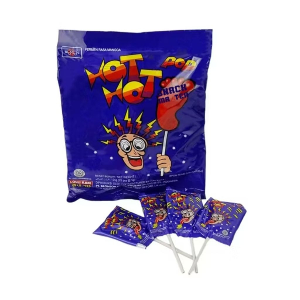 Jual pemen hot hot pop isi 25butir permen kaki | Shopee Indonesia