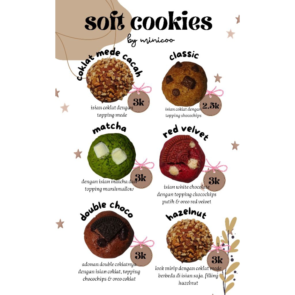 Jual soft cookies classic mini chocochips by minicoo 22gr baca ...
