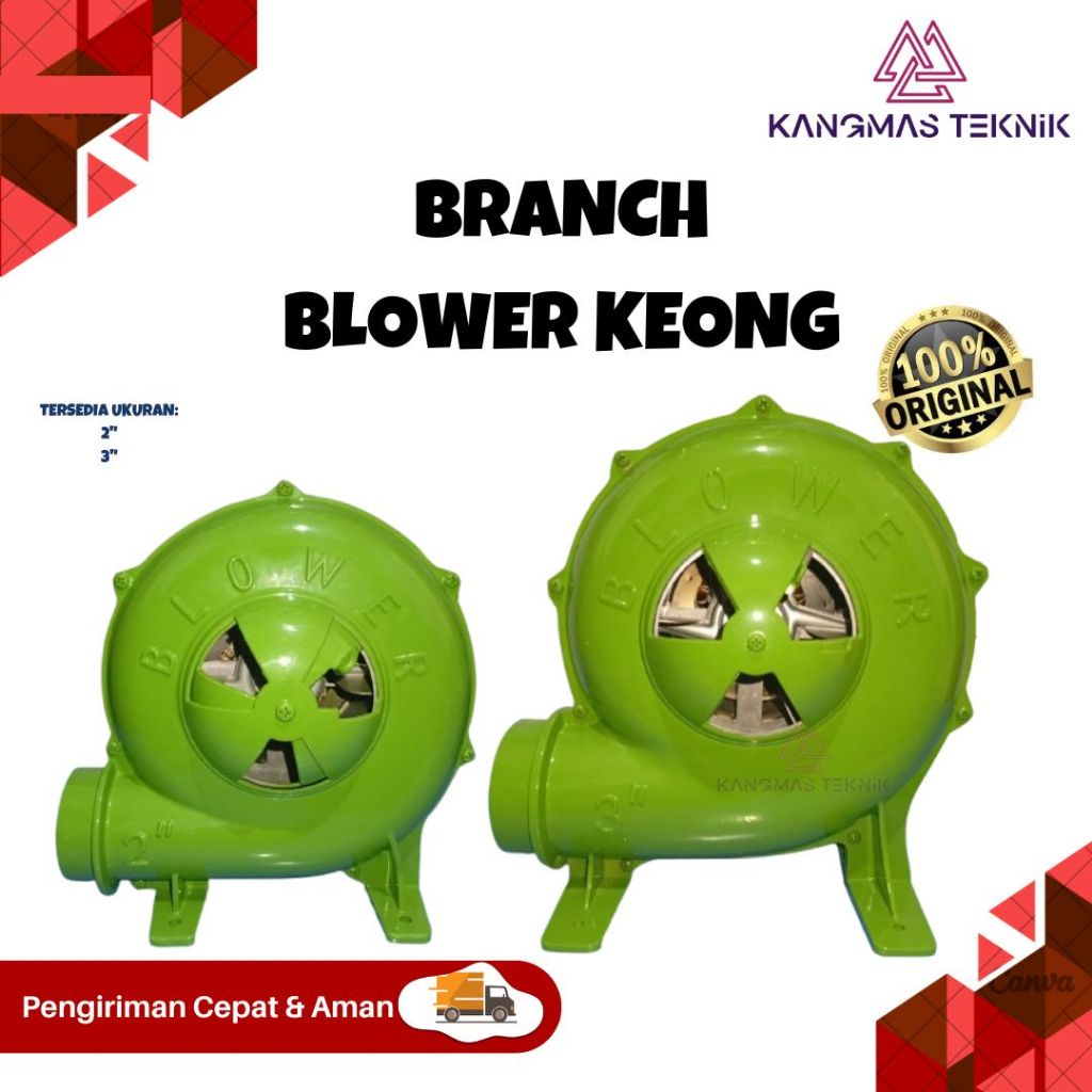 Jual [BISA COD] Blower Keong 2" Inch Branch Blower Duduk Elektrik ...