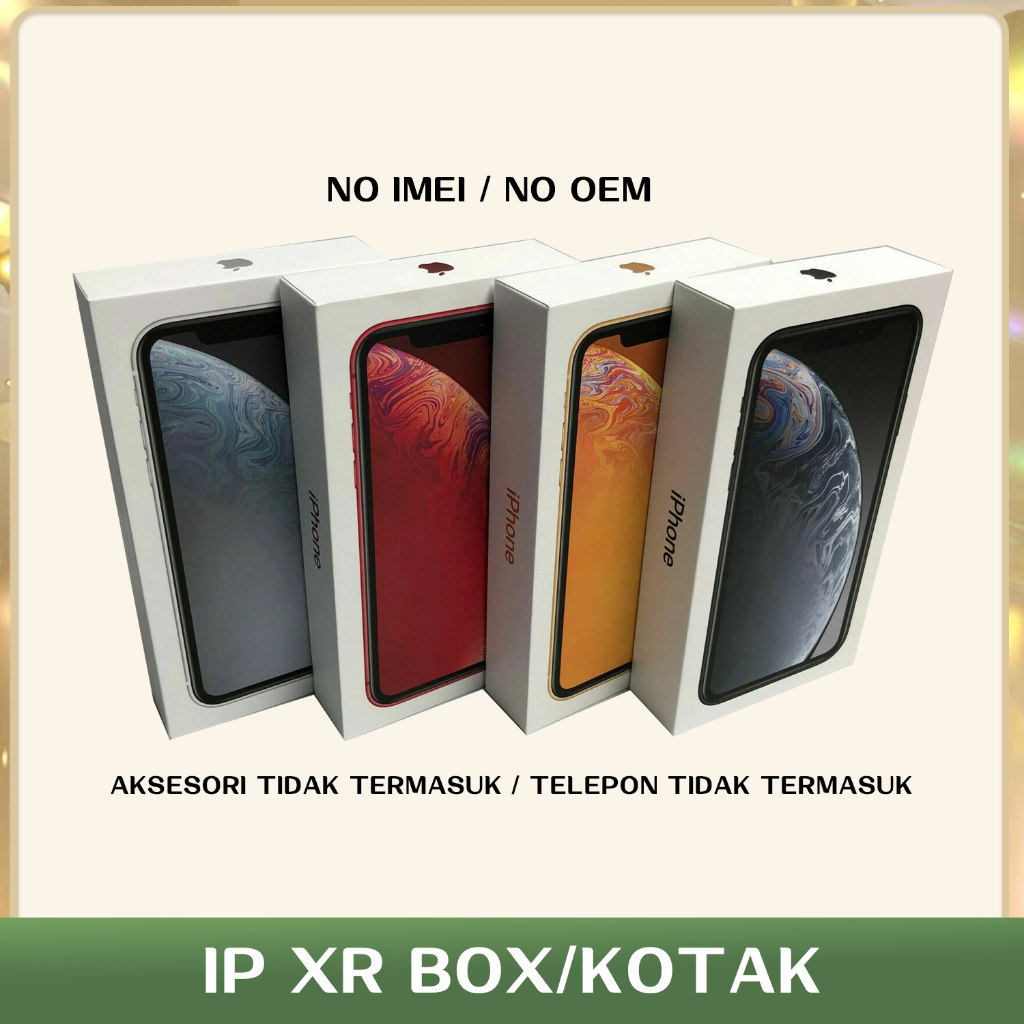 Jual Dus Box Kotak XR Retail Packaging Tersedia dalam berbagai warna ...