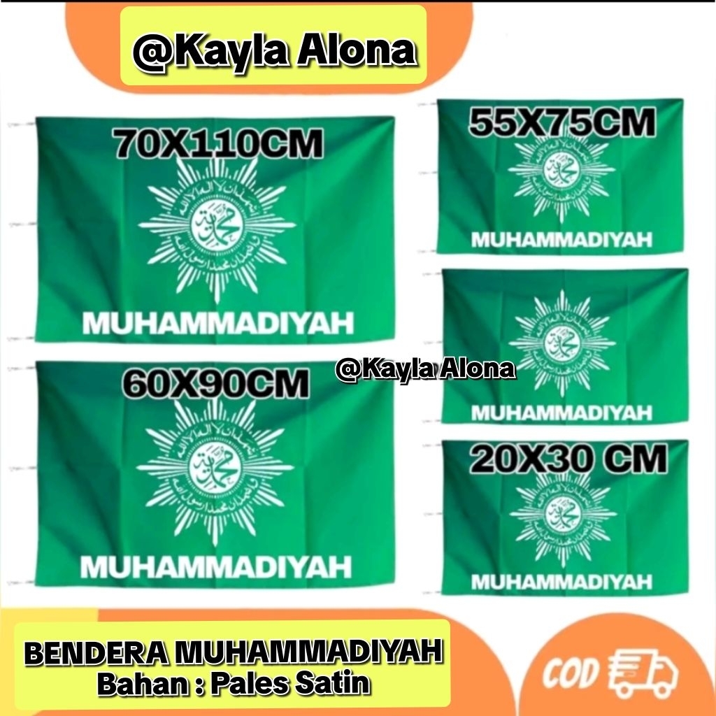 Jual BENDERA MUHAMMADIYAH | Shopee Indonesia