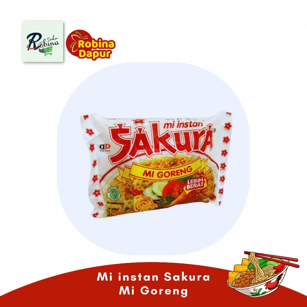 Jual Sakura Mi Goreng Instan 60 gr – Gurih Nikmat Praktis | Shopee ...