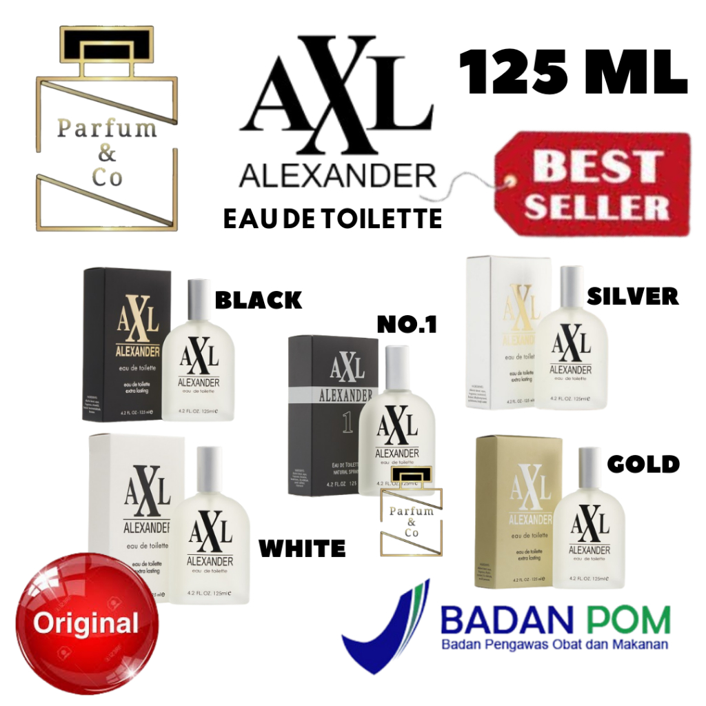 Jual AXL Parfum EDT ( Eau De Toilette) 125 ml Original | Shopee Indonesia