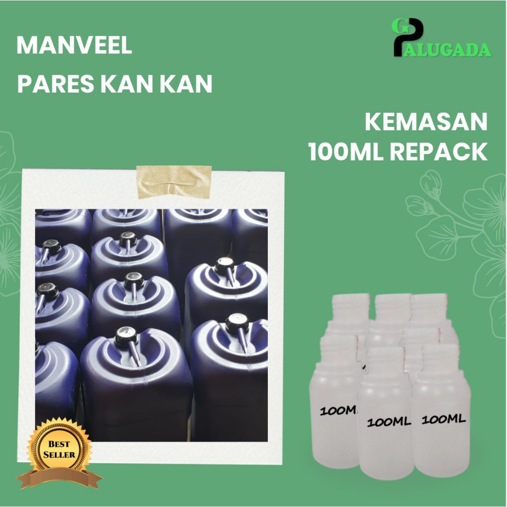 Jual Bibit Parfum Murni PARES KAN KAN | MANVEEL 100ml Repack | Shopee ...
