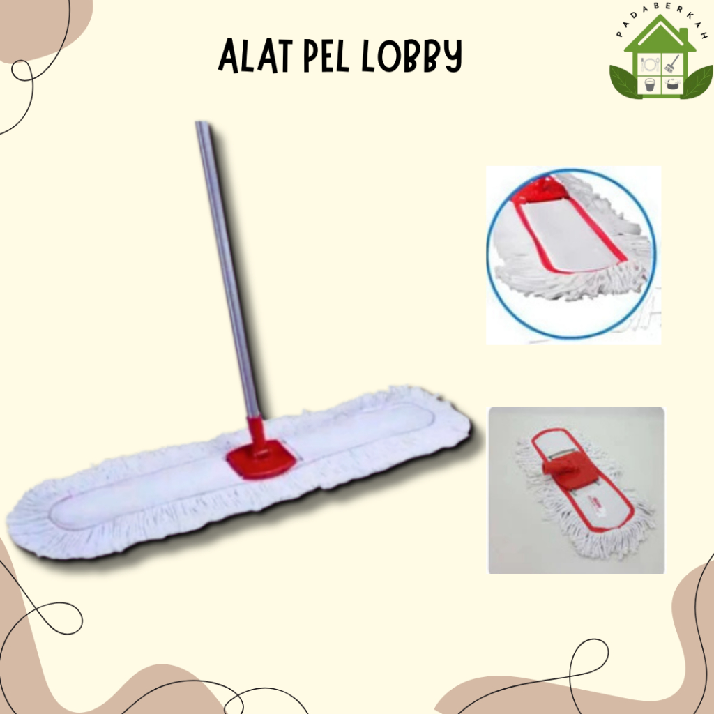 Jual Pel Lobi Pembersih Lantai Cleaning Mop DRAGON Pel Mop Lobby Alat ...