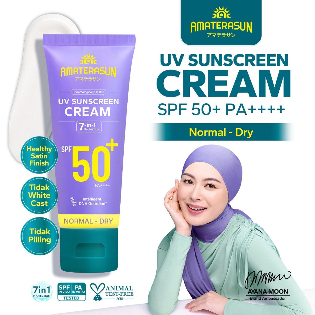 Jual AMATERASUN UV Sunscreen Cream SPF 50+ PA++++ | Shopee Indonesia