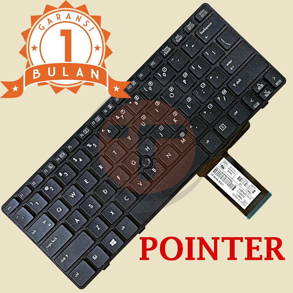 Jual Keyboard Untuk HP EliteBook 2560p 2570p - Black | Shopee Indonesia