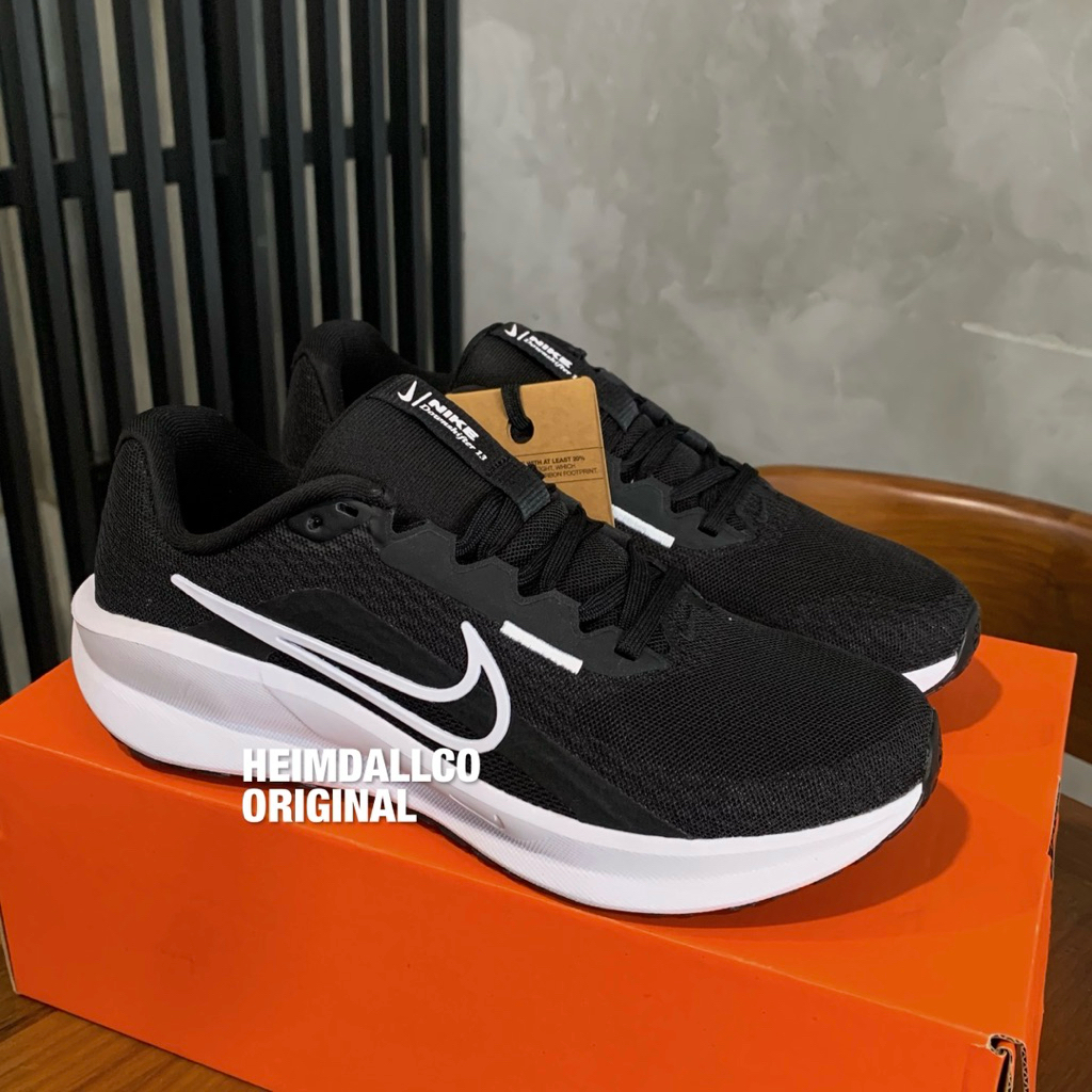 Jual Nike Downshifter 13 Black White Road Running Shoes FD6454-001 ...