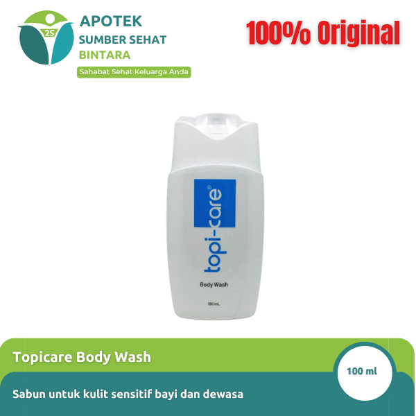 Jual Topicare Body Wash 100 ml – Perawatan Kulit Kering & Sensitif ...