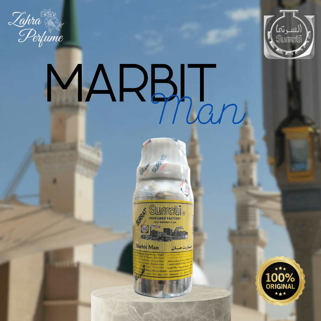 Jual PARFUM ARAB SURRATI MARBIT MAN ORIGINAL 100gr | Shopee Indonesia