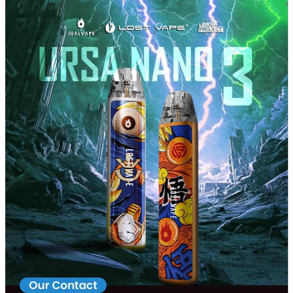 Jual Ursa Nano 3 Saga Series Pod Kit Lost Vape x Leikha Project x JVP ...