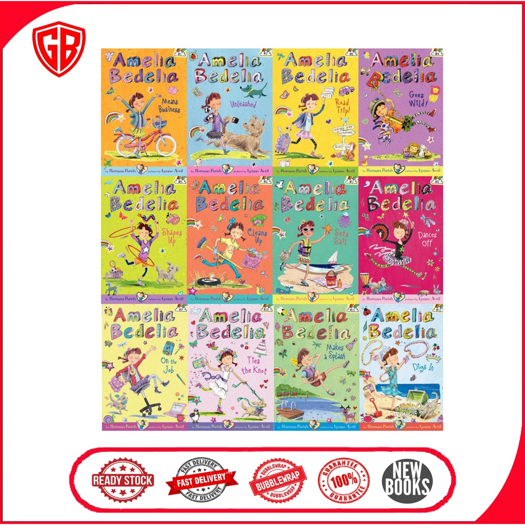 Jual Amelia Bedelia Chapter Books (12 book series) | Shopee Indonesia