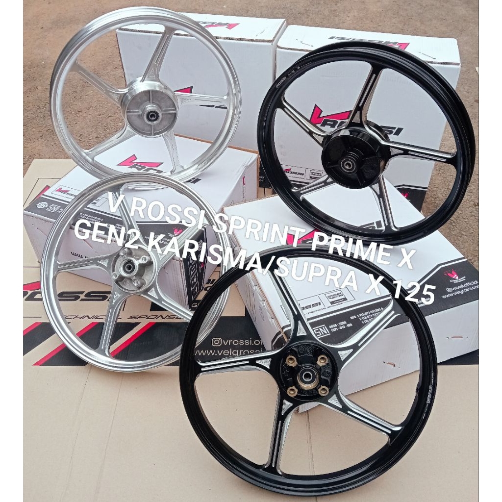 Jual VELG PELAK RACING V ROSSI SPRINT PRIME X GEN2 KHARISMA/KARISMA DAN ...