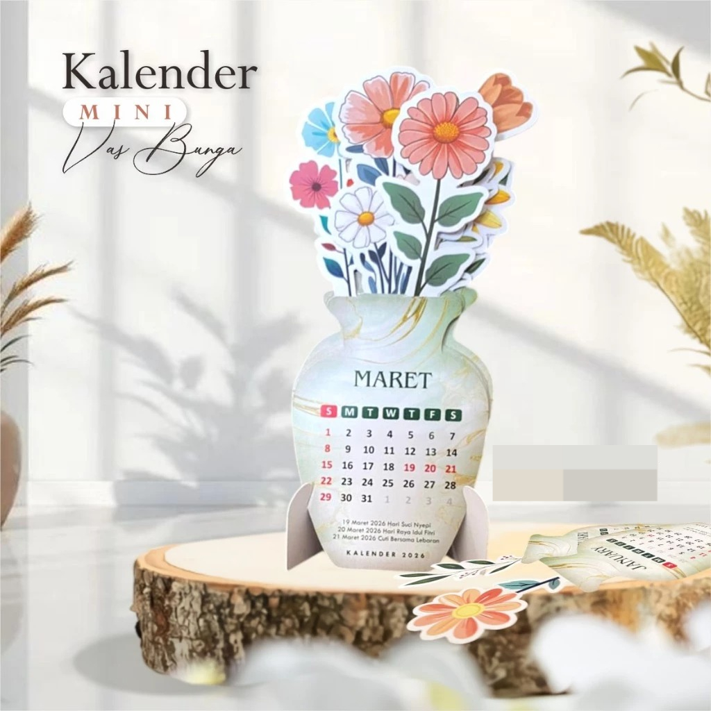 Jual KALENDER MEJA 2026 - KALENDER DUDUK MODERN - KALENDER MEJA MINI ...