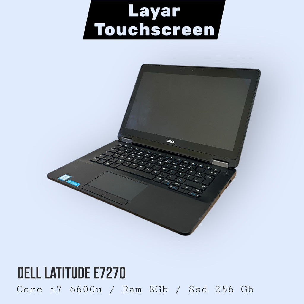 Jual Laptop Dell Latitude E7270 Core i7 6600u Ram 8Gb Ssd 256Gb ...