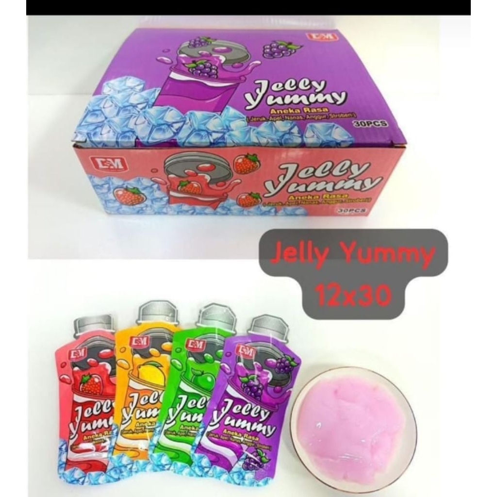 Jual Jelly Yumny Bentuk Botol Aneka Rasa Buah isi 30 pcs | Shopee Indonesia