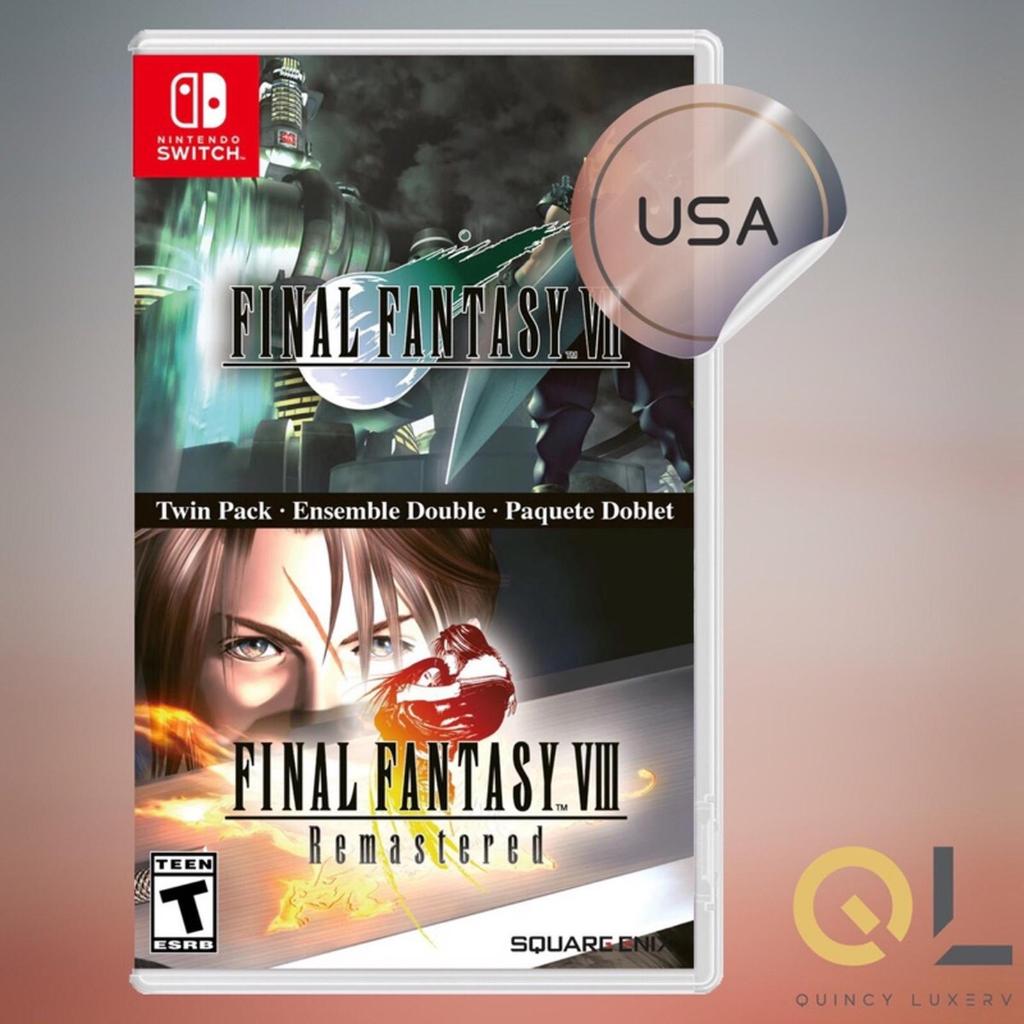 Jual Final Fantasy VII & Final Fantasy VIII Remastered Twin Pack ...