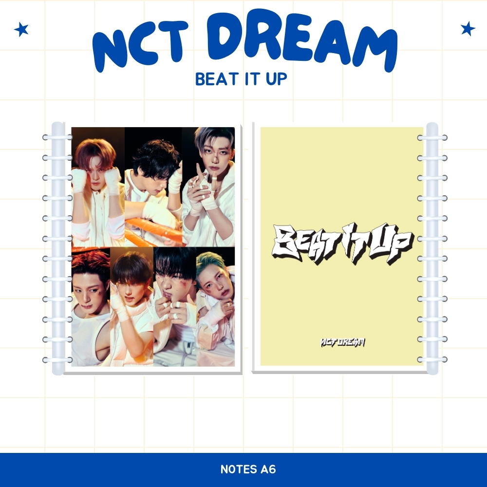 Jual A6 NOTES NCT DREAM BEAT IT UP BUKU NOTE NOTEBOOK KPOP UNOFFICIAL ...