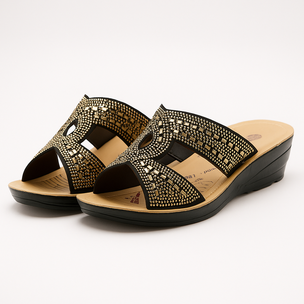 Jual Sendal Wedges Wanita Kekinian 2026 / Sandal Kondangan Terlaris ...