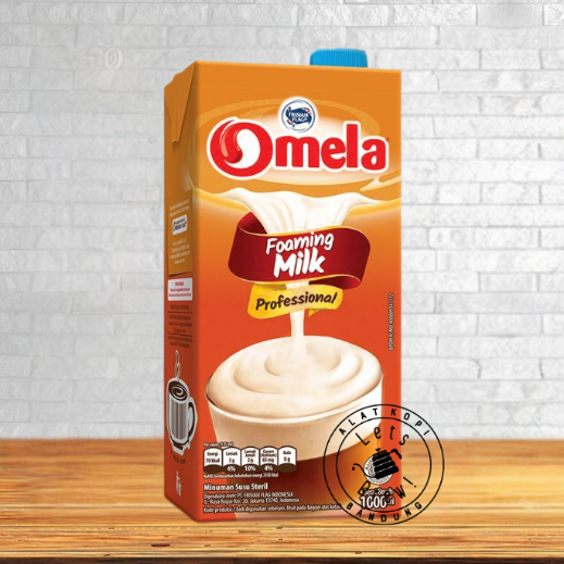 Jual OMELA SUSU UHT FULL CREAM 1000mL / Omela Foaming Milk 1 liter ...