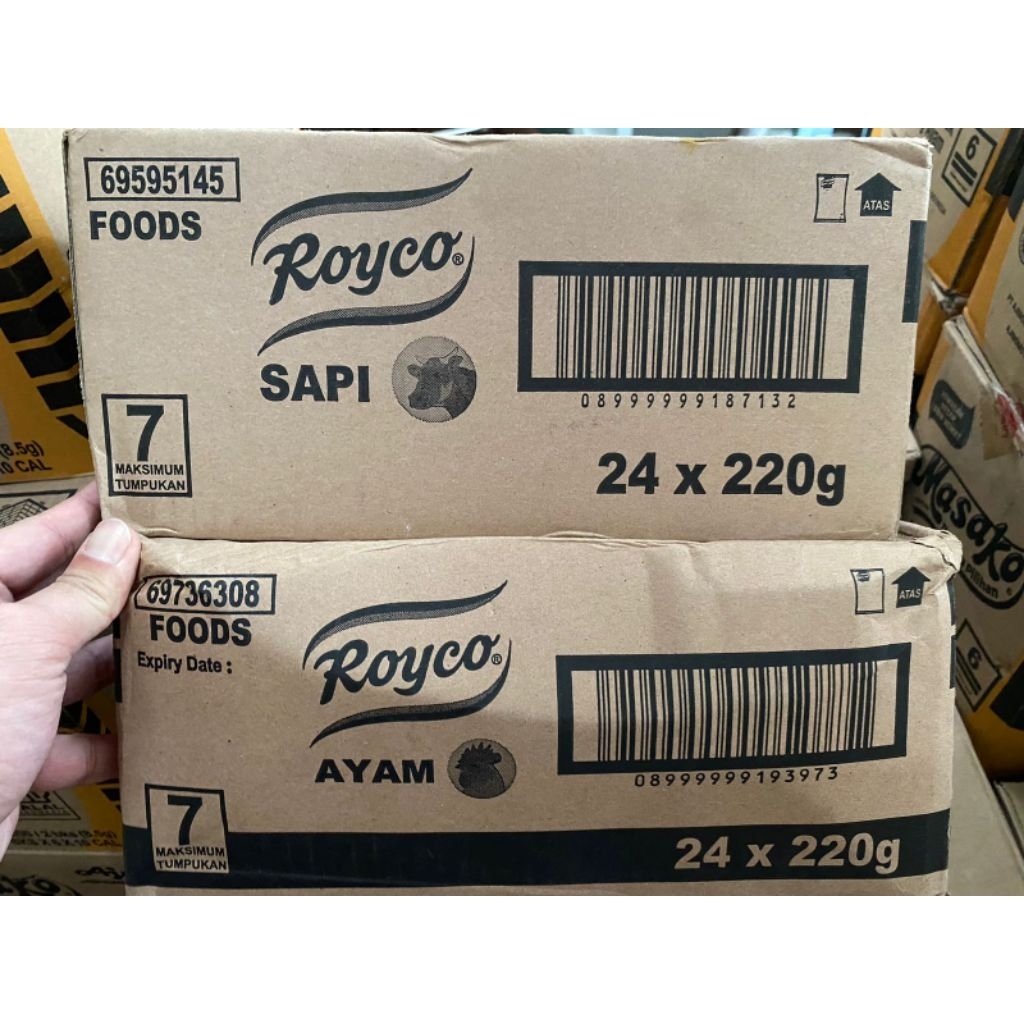 Jual royco sapi royco ayam uk 220 gram dus an isi 24 pcs | Shopee Indonesia