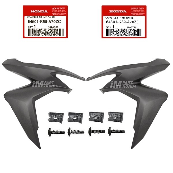Jual [INSTANT SAMEDAY] 64501-K59-A70ZC 64601-K59-A70ZC Cover Sayap ...